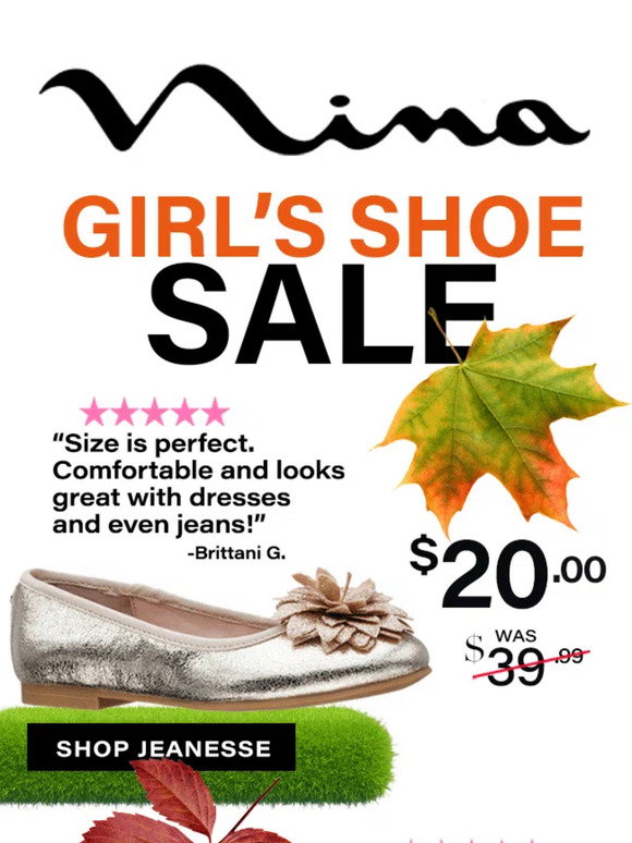 Nina Shoes: Kids Shoe Sale! Fall In Love With Spectacular Styles! | Milled