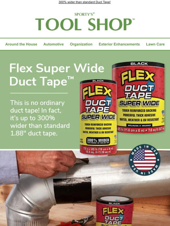 Sporty's Tool Shop: The Best Duct Tape We've Ever Tested | Milled