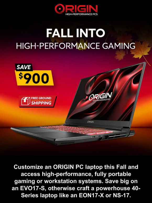 Origin PC: Welcome Fall with a next-gen ORIGIN PC | Milled
