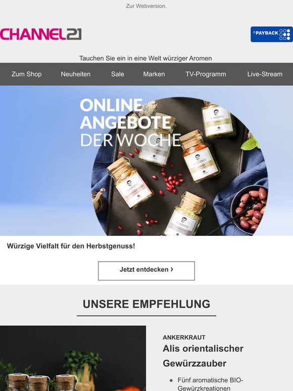 Channel21 DE: Herbstliche Genussvielfalt mit Ankerkraut | Milled