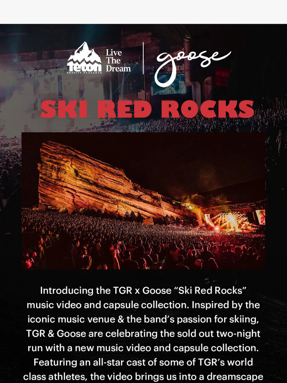 Teton Gravity Research: Introducing Goose x TGR: “Ski Red Rocks ...