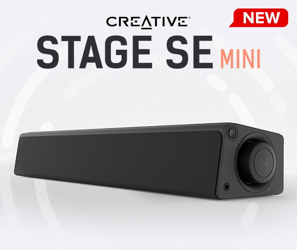 Creative: [NEW LAUNCH] Creative Stage SE mini — Compact Soundbar for your PC and mobile devices ...