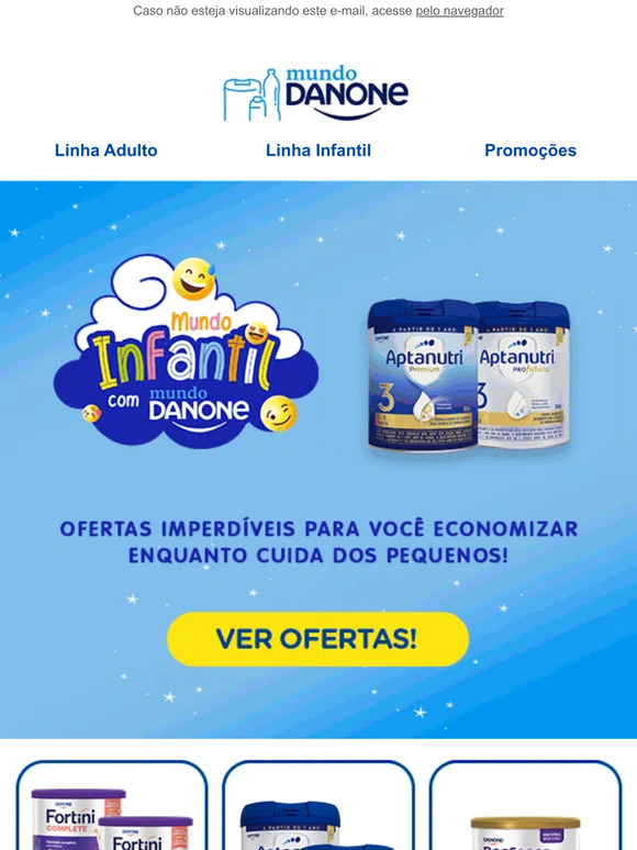 Mundo Danone: COMEÇOU! Mundo Infantil com até 20% OFF | Milled