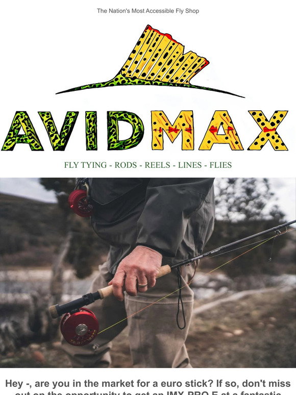 AvidMax: IMX-PRO Euro Rod Just in time for fall | Milled