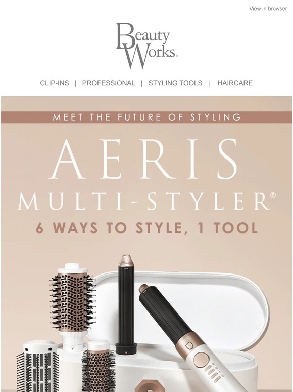 Beauty Works: Introducing the AERIS MULTI-STYLER® | Milled