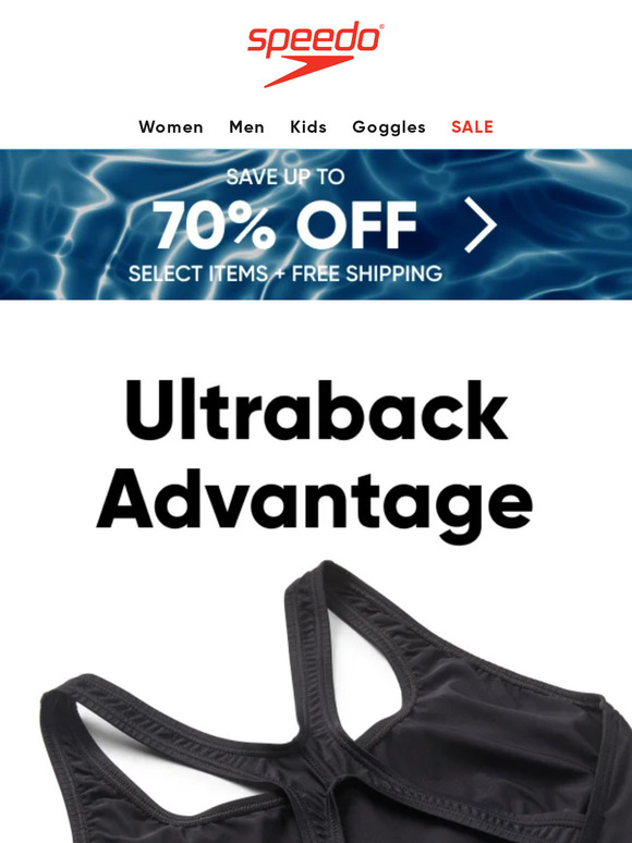 Speedo: Dive with Ultraback Swim Suits - Ultimate Performance and ...