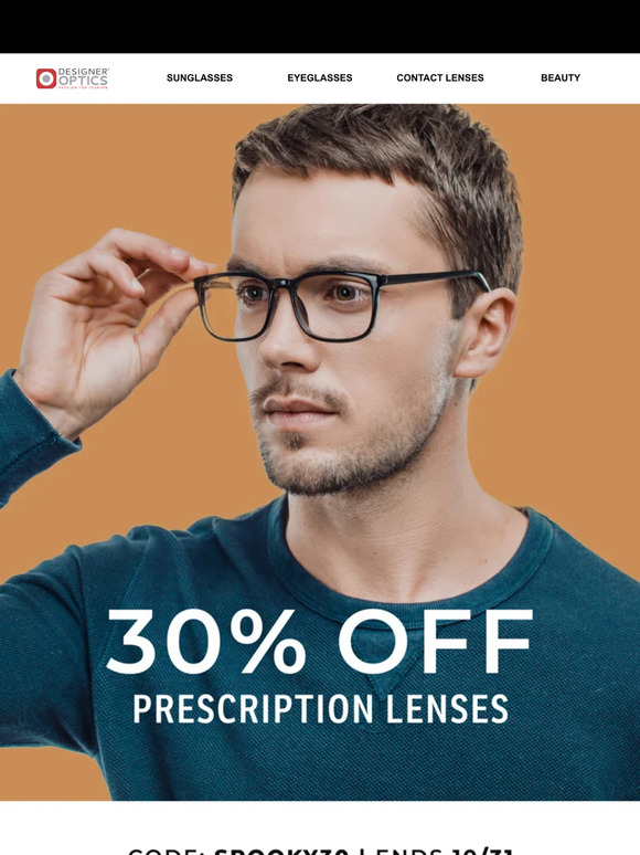 Designer Optics: See Better With 30% OFF Prescription Lenses | Milled
