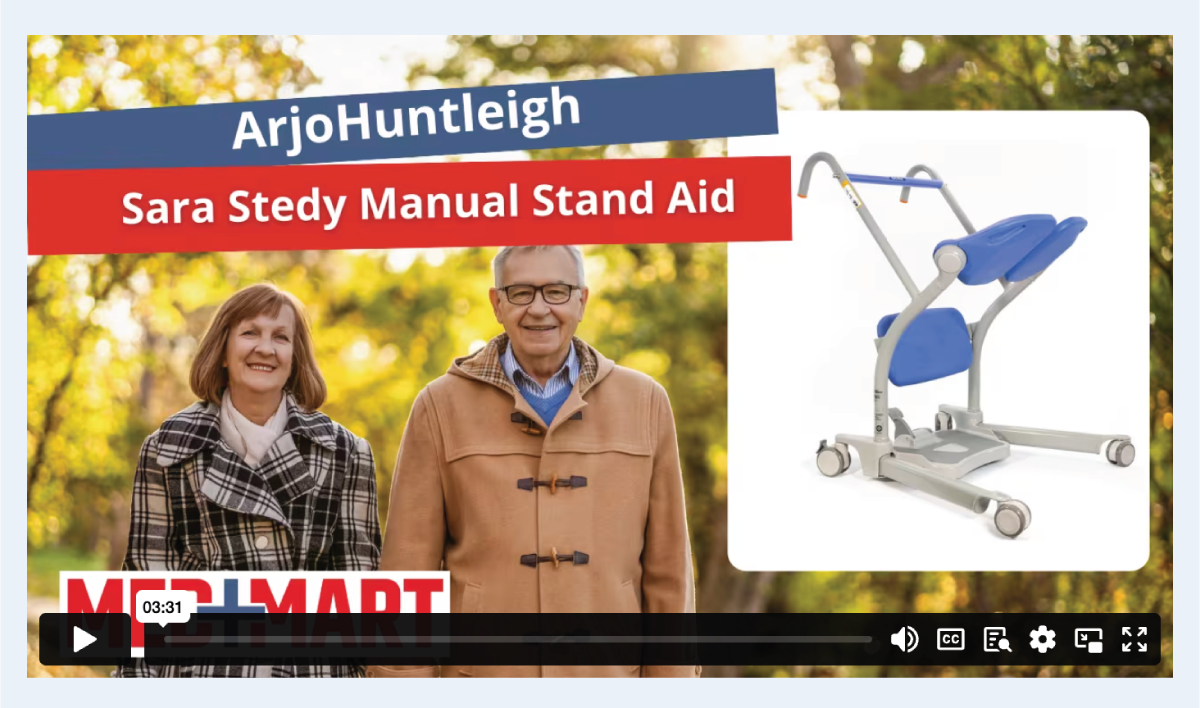 Med Mart: SAVE $350: on the Sara Stedy Sit-to-Stand Aid | Milled