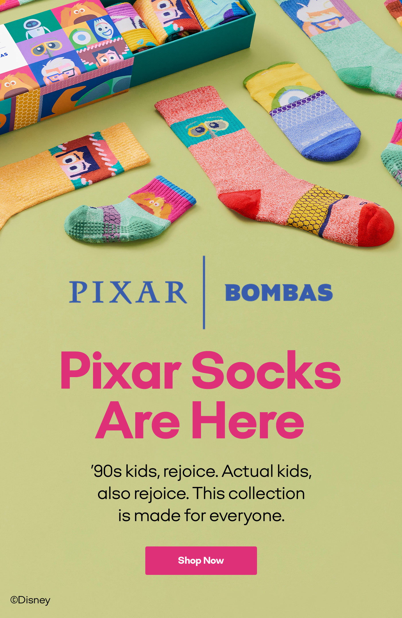 Bombas: It’s Here: The Pixar Collection | Milled