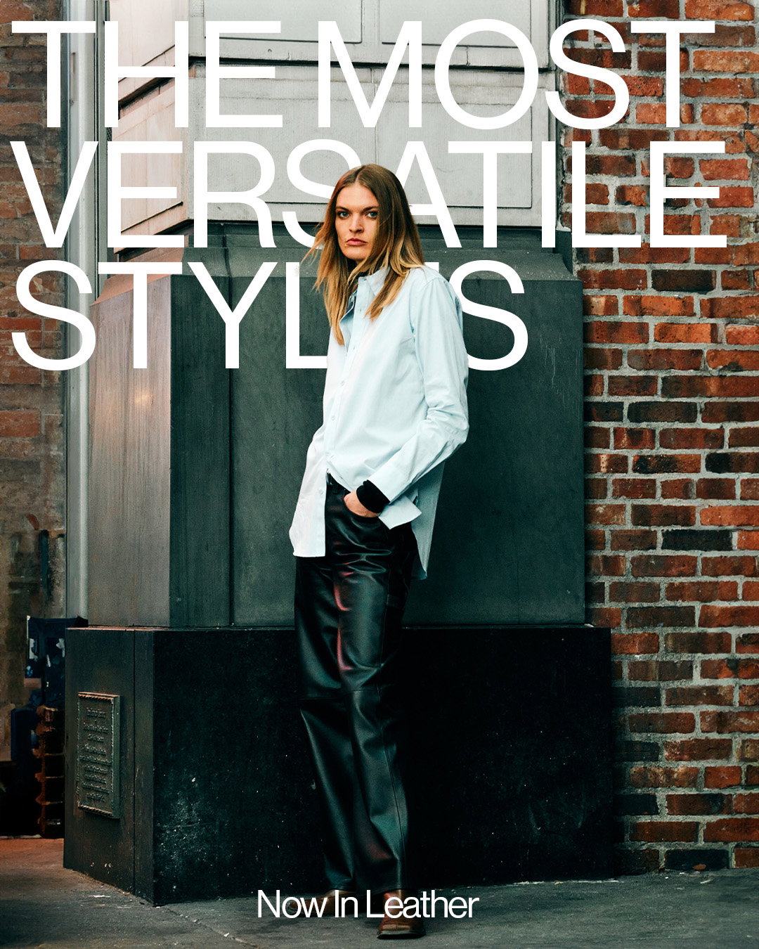 Tibi: The Most Versatile Styles: Now in Leather | Milled