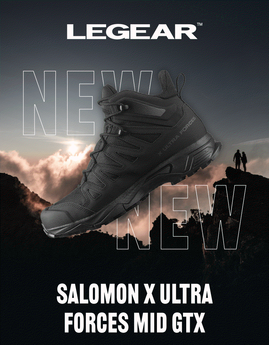 LEGEAR: The NEW Salomon X Ultra Forces Mid GTX | Milled