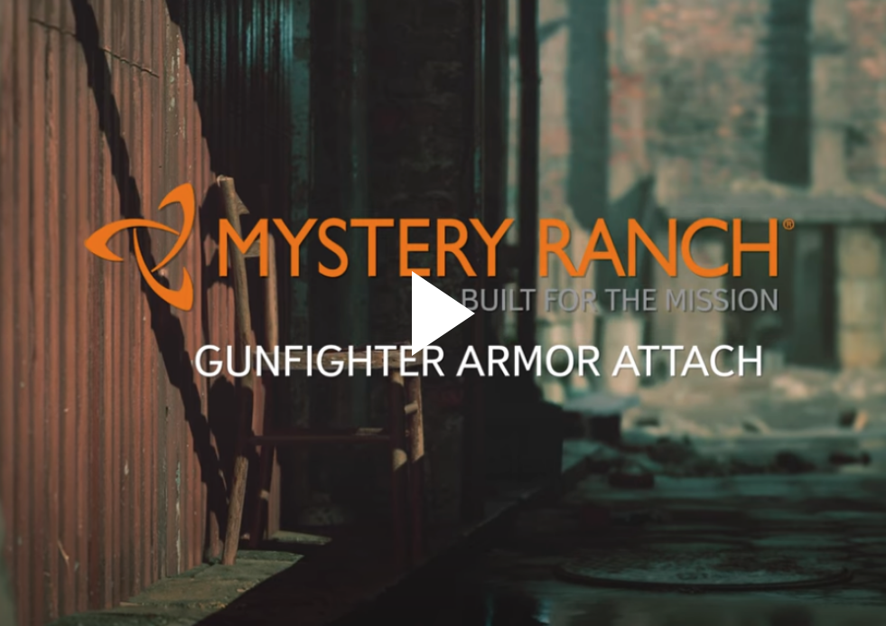 Mystery Ranch: Introducing: GUNFIGHTER ARMOR ATTACH | Milled
