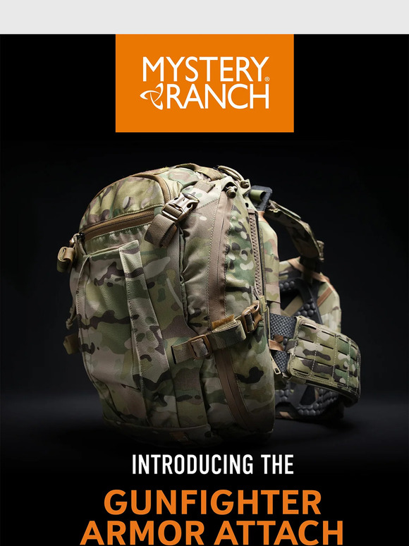 Mystery Ranch: Introducing: GUNFIGHTER ARMOR ATTACH | Milled