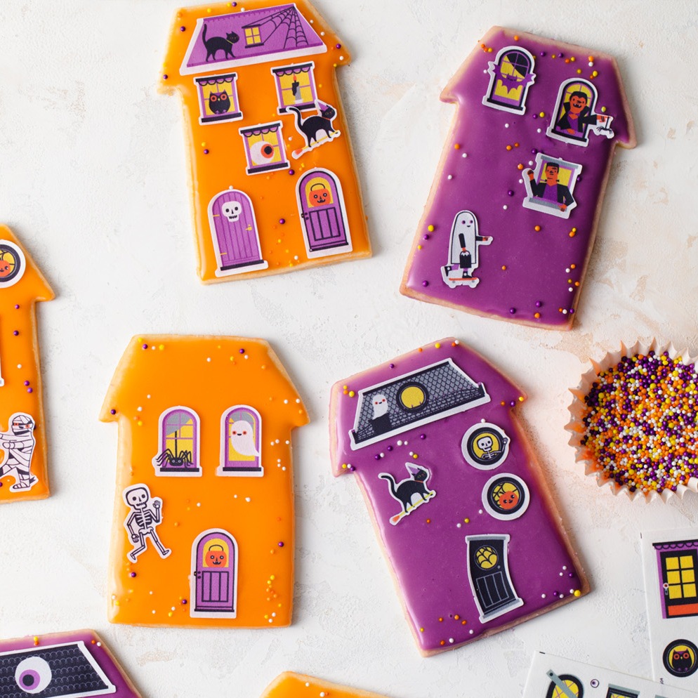 Make Bake: NEW - Haunted House Cookie Decorating Kit | Milled