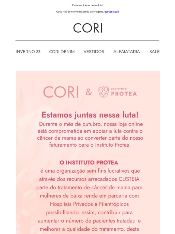 Cori: Outubro Rosa! CORI e Instituto Protea | Milled
