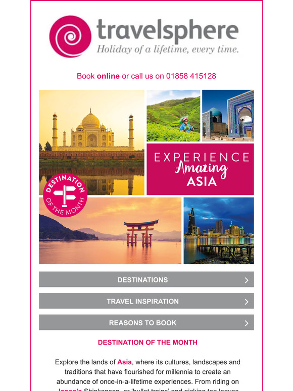 Travelsphere: Amazing Asia is waiting for you | Our destination of the ...
