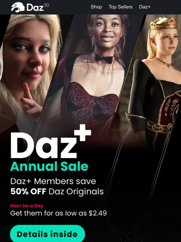 DAZ 3D: Taverns and Queens, and a 50 Cent Splash Pack | Milled