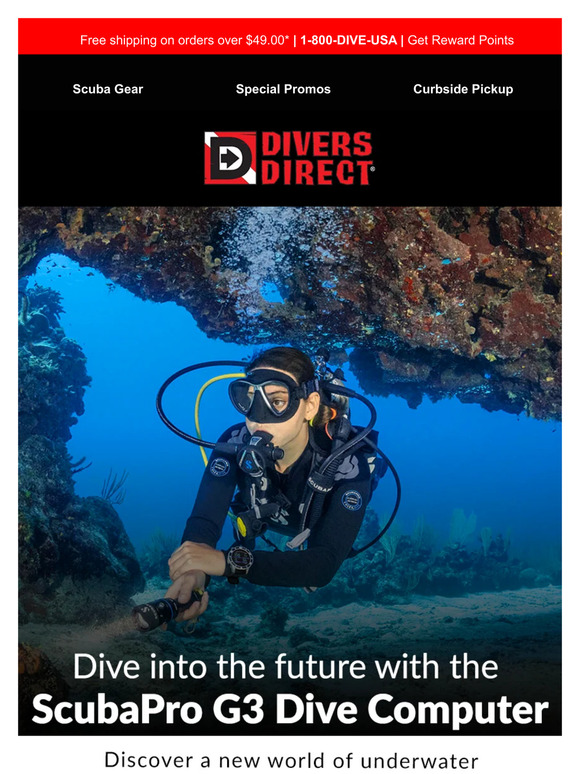 Divers Direct: Discover the NEW ScubaPro G3 Dive Computer, Your ...