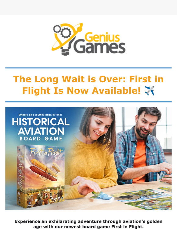 Genius Games: Now Available! - First In Flight | A Historical Aviation ...