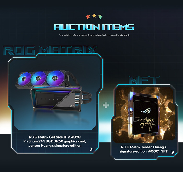 Zenbo: Few days remaining. Bid for the ROG Matrix RTX 4090! 🔥 | Milled