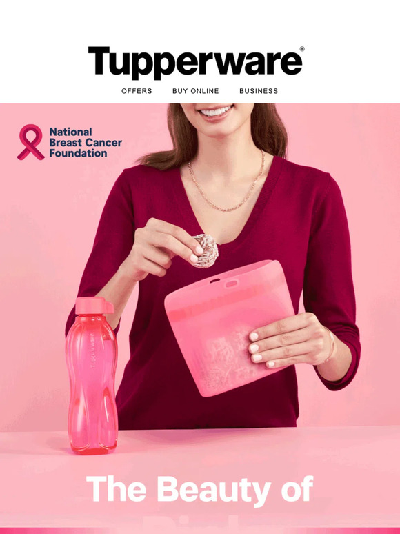 Tupperware: The Beauty Of Pink 💗 🎗️ | Milled