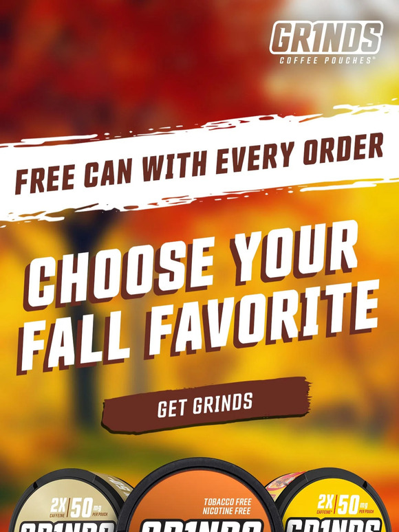 Grinds: Get a FREE can of CINNAMON WHISKEY! | Milled