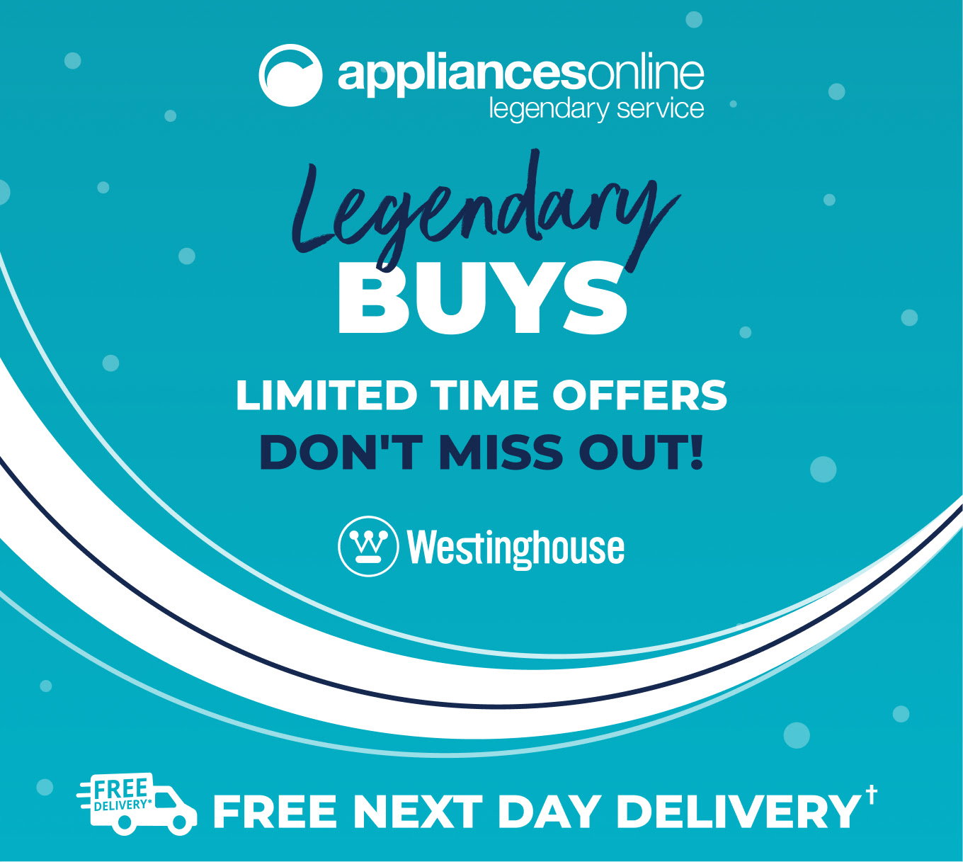 Appliances Online: 🚨 Legendary Buys is Back! HOT Westinghouse Kitchen ...
