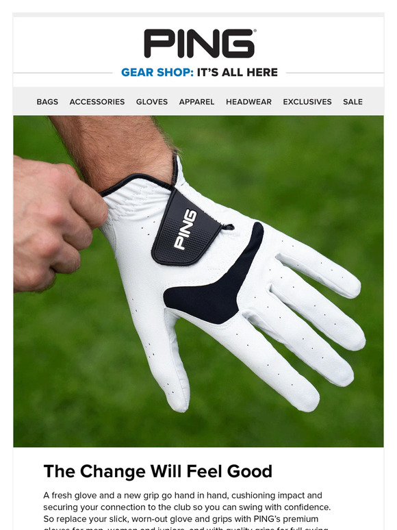 Ping: New Glove, Grips. Time For A Change. | Milled