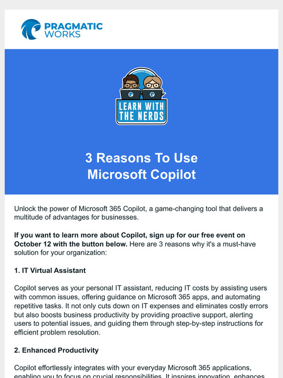 Pragmatic Works 3 Reasons To Use Microsoft Copilot Milled