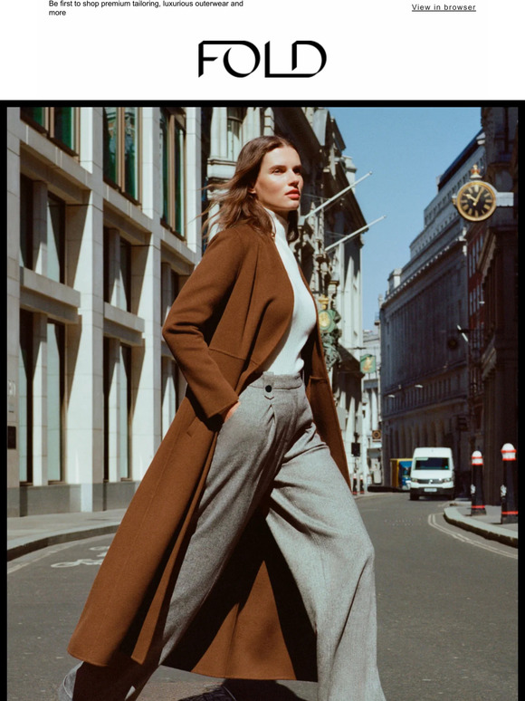 The Fold: Early access | Shop our new October collection | Milled