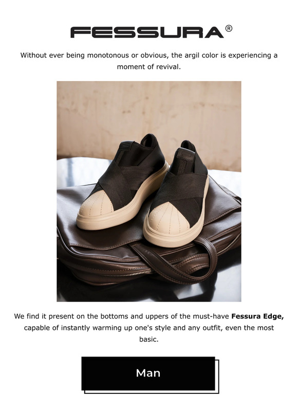 Fessura: Discover EDGE: the most versatile and comfy model | Milled