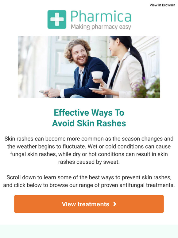 Pharmica: How To Prevent Skin Rashes | Milled