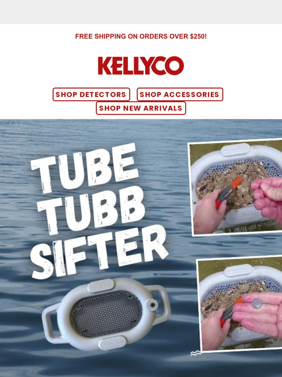Kellyco Metal Detectors: ⚠️ A Floating Relic Sifter!? | Milled