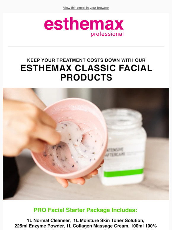 Beauty Care: Esthemax PRO Facial Starter Package | Milled