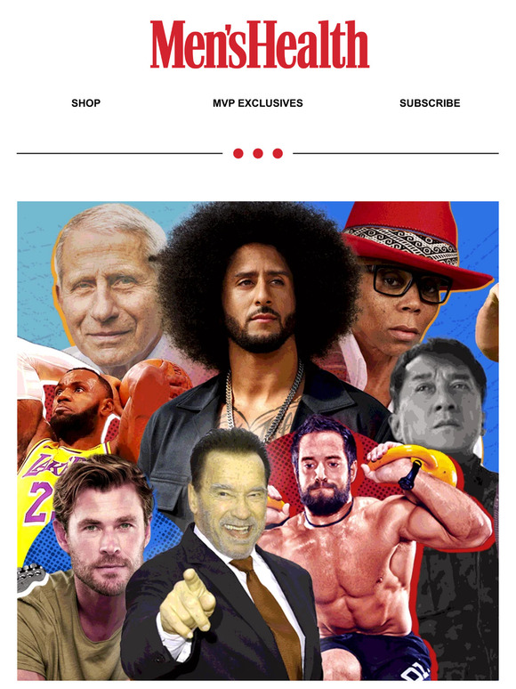 Men'sHealth: These 35 Men Have Redefined Strength in the Past 35 Years ...