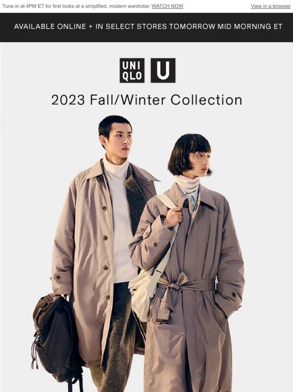UNIQLO: Preview our new Uniqlo U collection LIVE | Milled
