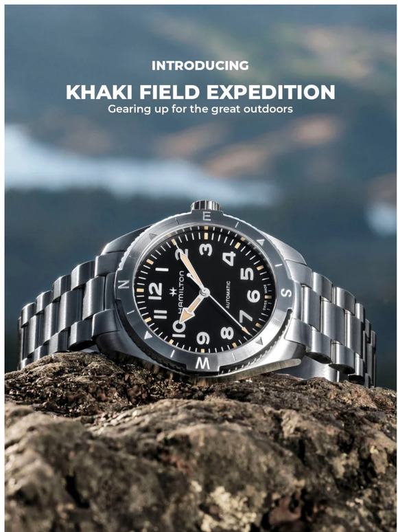 First Class Watches: Introducing The NEW Hamilton Khaki Field ...