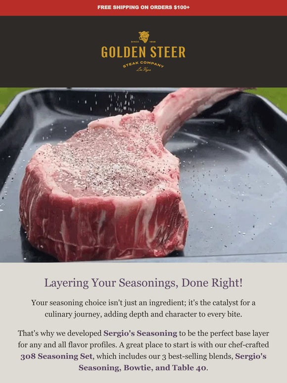 Golden Steer Steak Company: How to layer for flavor | Milled