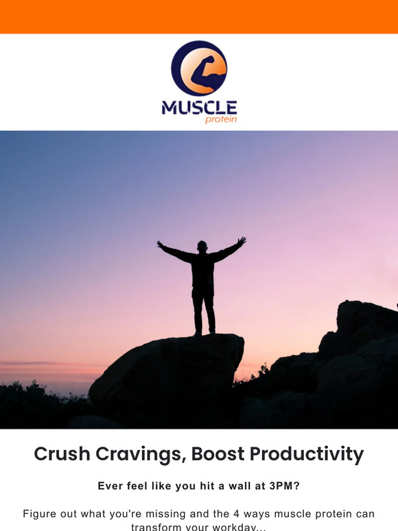 Muscle Protein: 🚀 Crush Cravings and Boost Productivity! | Milled