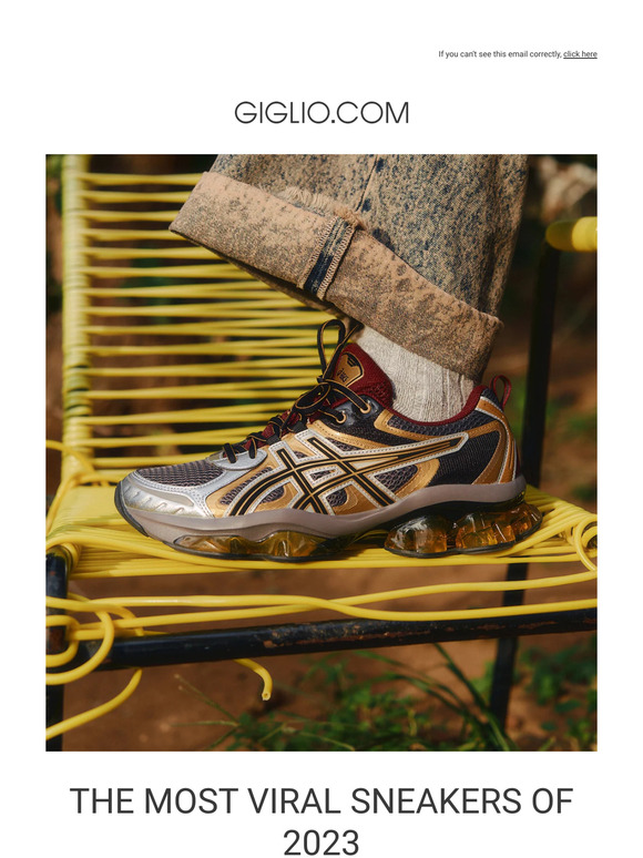 Giglio: Sneakers: the most viral models of 2023 | Milled