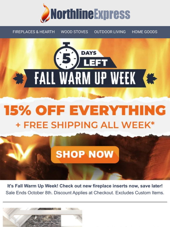 Northline Express: Warm up to a new fireplace insert! | Milled