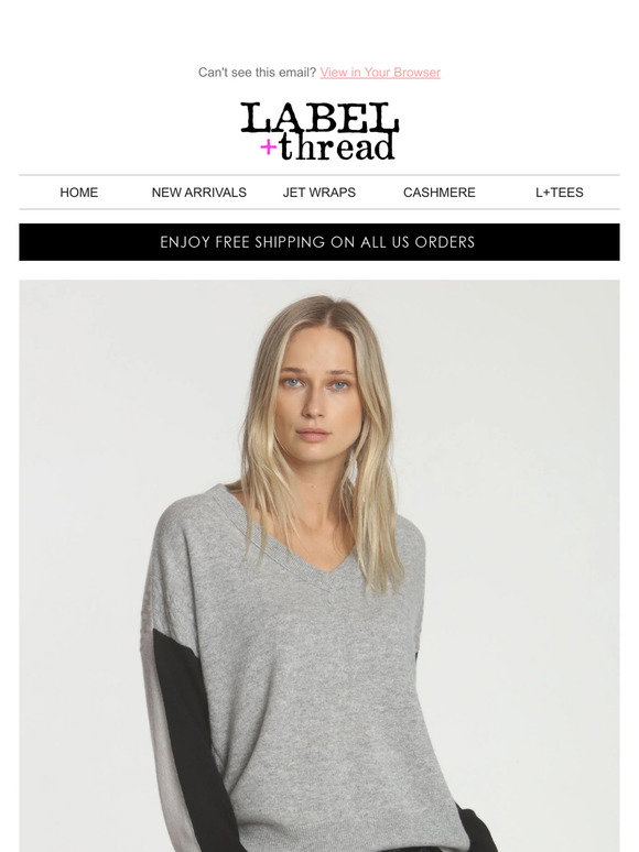 Label and Thread: The Elle Block Vee | Milled