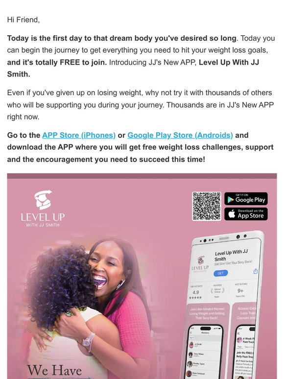 JJ Smith: Introducing JJ's New APP: Level Up With JJ Smith (at no cost ...