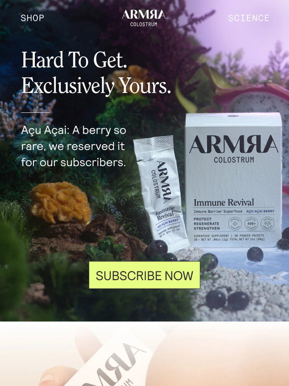 ARMRA: Açu Açai Is Here | Milled