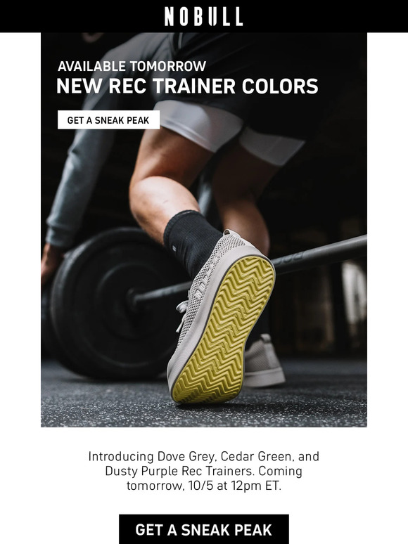 NOBULL: NEW colors of the Rec Trainer. | Milled
