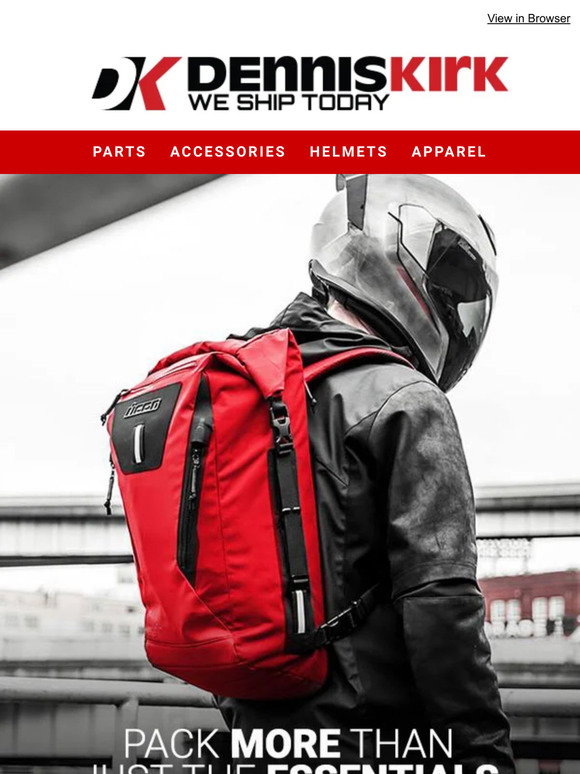 Dennis Kirk: Pack more than just the essentials | Milled