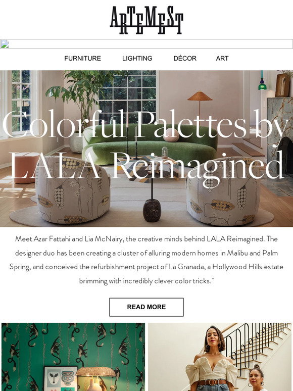 Artemest Discover Colorful Palettes By Lala Reimagined Naked Stones