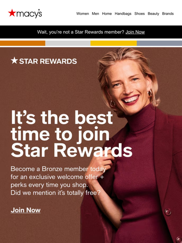 Macy's: Join Star Rewards now & earn even faster during Bonus Days | Milled