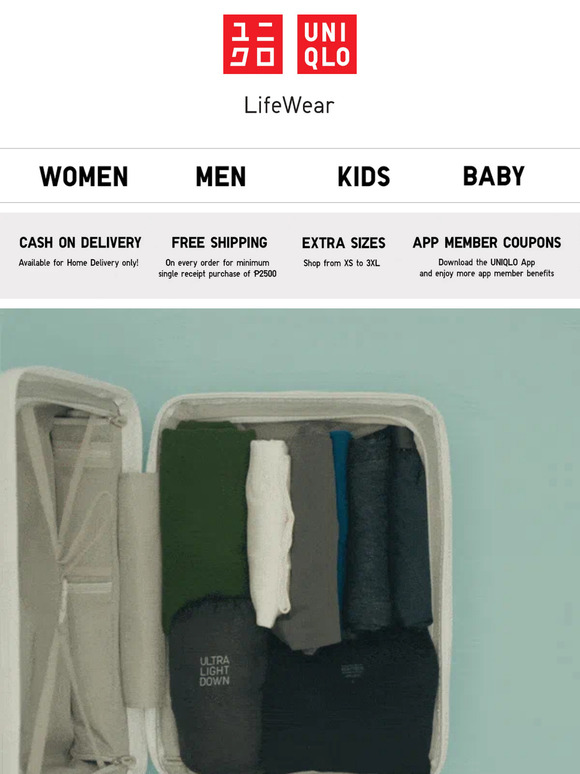 UNIQLO: Hey, traveling soon? Here's your ultimate HEATTECH packing ...