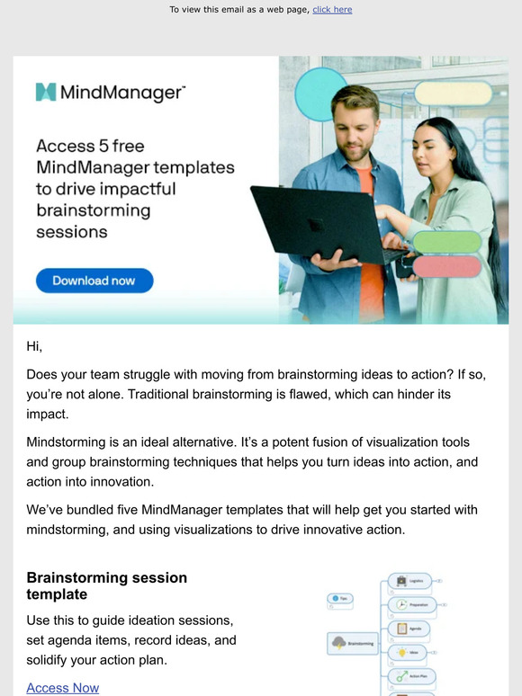 MindManager: 5 templates to help turn ideas into action with ...